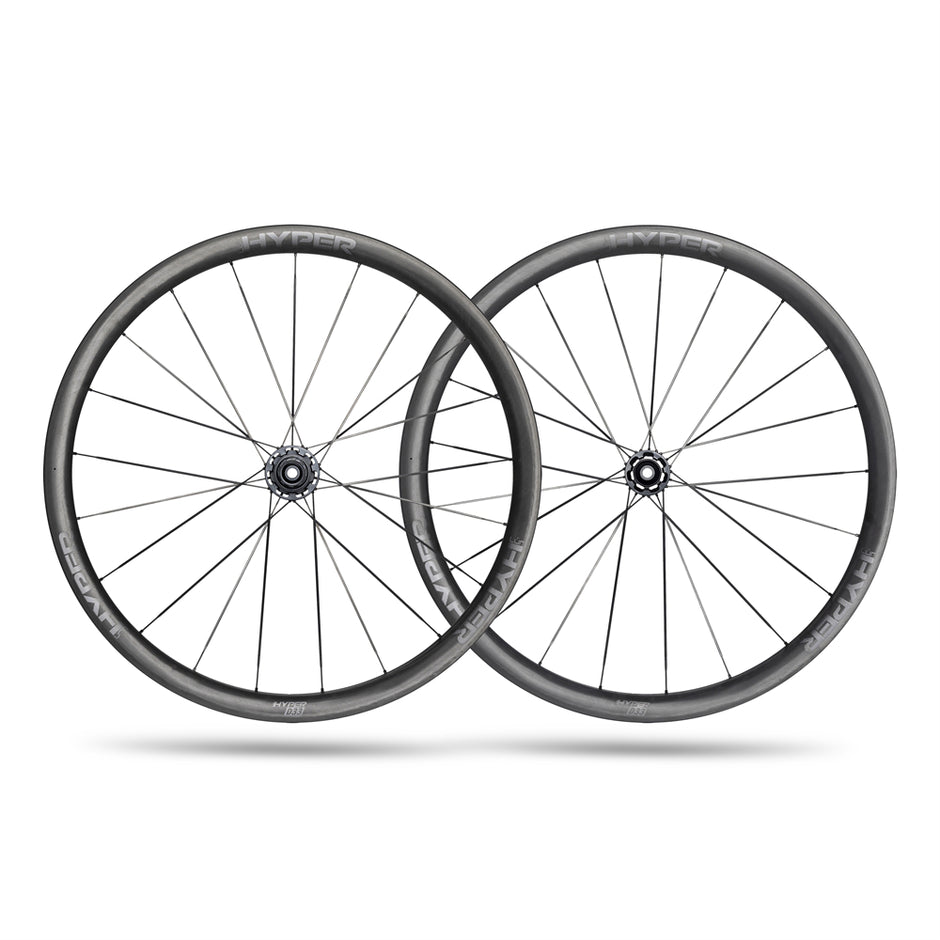 Winspace carbon HYPER wheelset range. Compare the 3 models